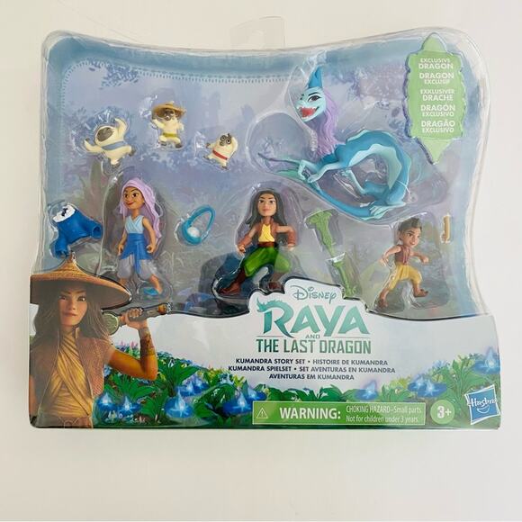 Disney | Toys | Disney Raya Last Dragon Kumandra Story Set Figures Nwt ...